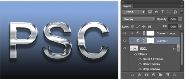 Chrome text in Photoshop Tutorial - PhotoshopCAFE