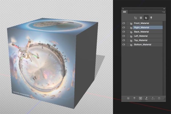 Make 3D Photo Cube in Photoshop (and animate it) - PhotoshopCAFE