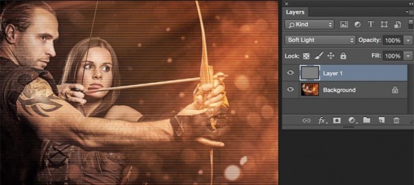 TV interlaced scan lines in Photoshop Photoshop Tutorial - PhotoshopCAFE