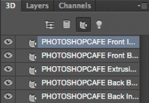 Superman 3D Extruded text Photoshop Tutorial - PhotoshopCAFE
