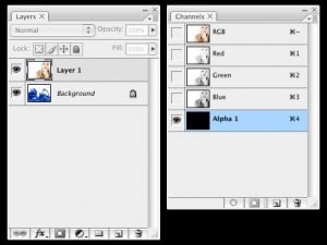 Making semi-transparent selections with Alpha channels - PhotoshopCAFE