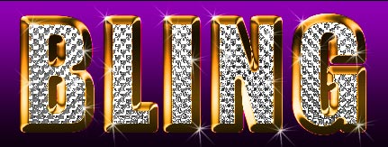 Original Gangsta bling diamonds Photoshop Tutorial - PhotoshopCAFE