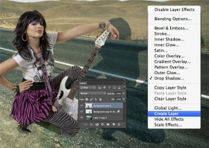 Cast Shadow in Photoshop Tutorial - PhotoshopCAFE