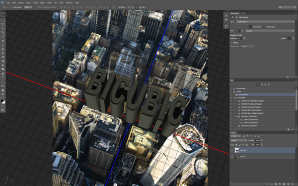 Photoshop CS6 3D Building City Tutorial - PhotoshopCAFE