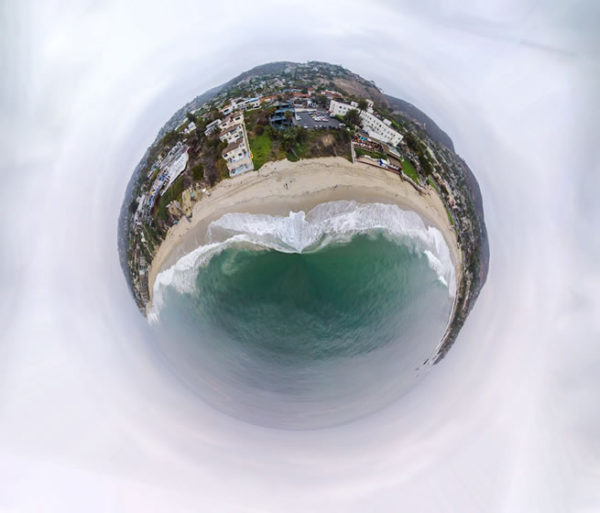 how to make small planets in Photoshop with aerial drone photos from ...