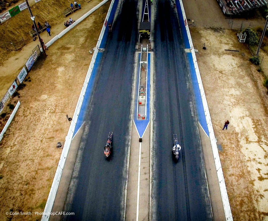 Shooting Drag racing from the air with a drone - PhotoshopCAFE