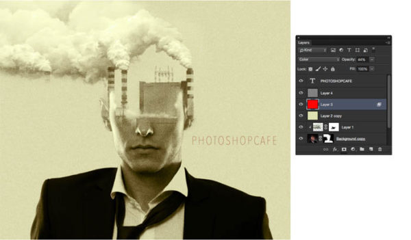 Blending layers in Photoshop, Double Exposure Tutorial - PhotoshopCAFE