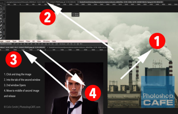 Blending layers in Photoshop, Double Exposure Tutorial - PhotoshopCAFE