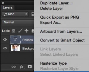 How to wrap text around a photo in Photoshop tutorial - PhotoshopCAFE