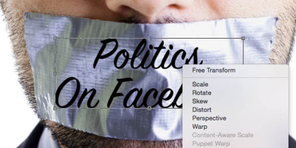How To Wrap Text Around A Photo In Photoshop Tutorial Photoshopcafe