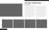 How to Design a page layout, as a reusable Template in Photoshop ...