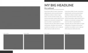 How to Design a page layout, as a reusable Template in Photoshop ...