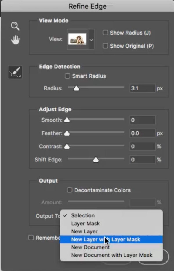 Swapping Backgrounds in Photoshop. Selection tips and how to get Refine ...