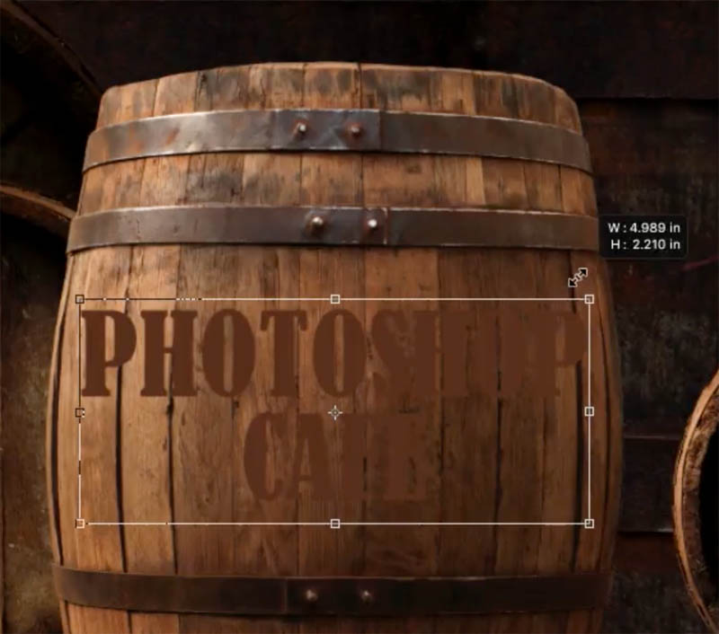 How To Blend Text Into A Photo Realistically In Adobe Photoshop