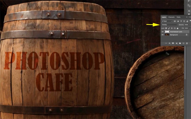 How to blend text into a photo realistically in Adobe Photoshop ... How to blend text into a photo realistically in Adobe Photoshop ...