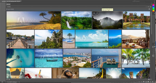 How to search and download Adobe Stock images in Photoshop - PhotoshopCAFE