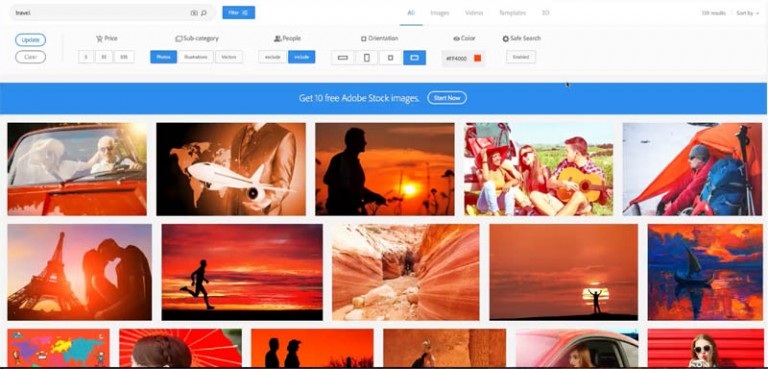 How to search and download Adobe Stock images in Photoshop - PhotoshopCAFE