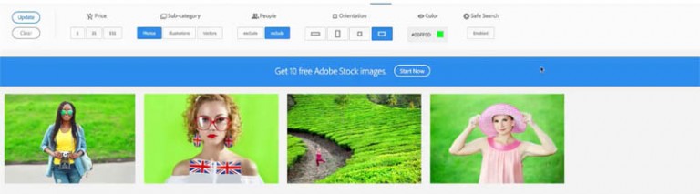 How to search and download Adobe Stock images in Photoshop - PhotoshopCAFE