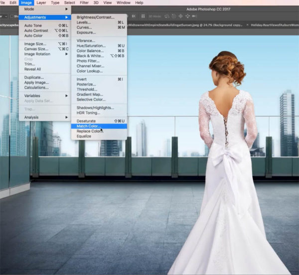 How to make the colors match between different photos in Photoshop ...