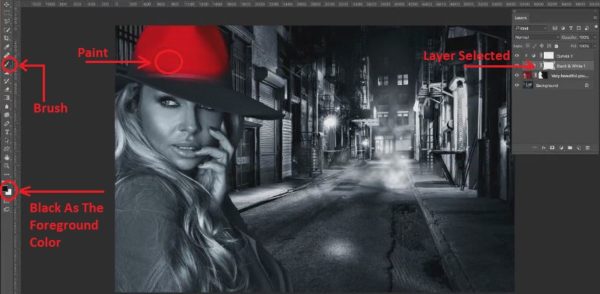 color splash, partial color effect in Photoshop tutorial - PhotoshopCAFE