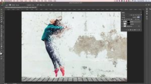 Particle disintegration effect in photoshop tutorial Avengers Infinity ...