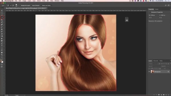 How to change Hair color in Photoshop tutorial - PhotoshopCAFE
