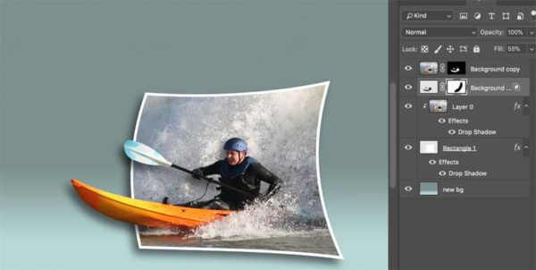 How to make the out of bounds, pop out effect in Photoshop Tutorial ...