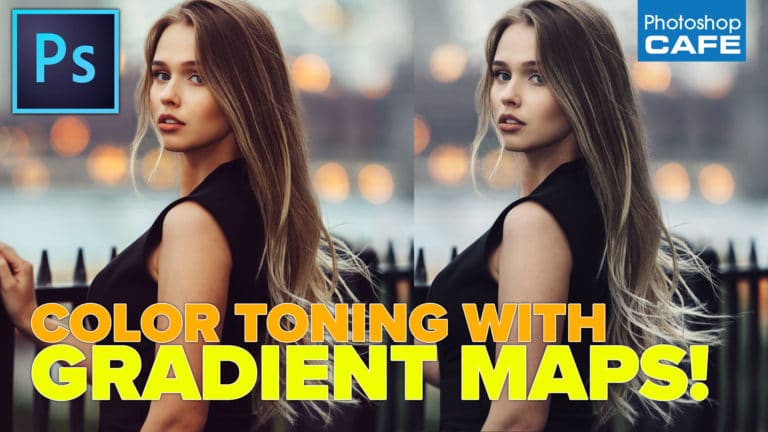 How to color grade a photo using gradient maps in Photoshop - PhotoshopCAFE