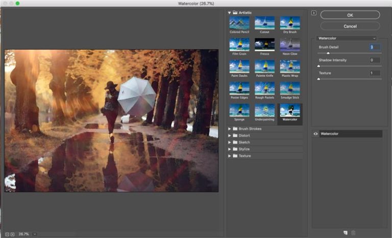 How to turn any photo into a watercolor painting in Photoshop ...