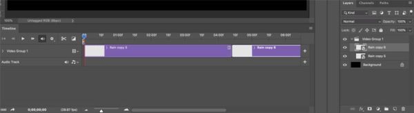 How to make animated rain in Photoshop or After effects - PhotoshopCAFE