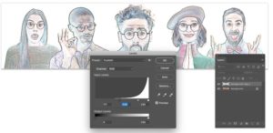 Turn photo into Comic Book Effect in Photoshop Tutorial Cartoon in ...