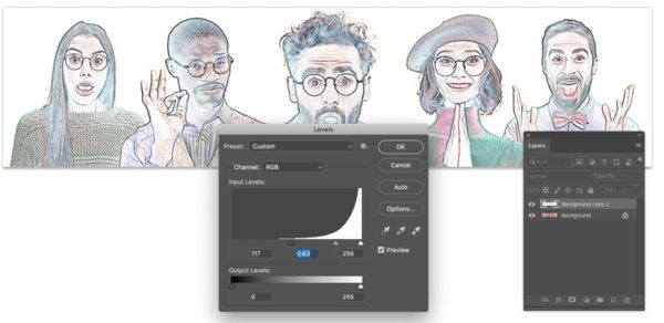 Turn photo into Comic Book Effect in Photoshop Tutorial Cartoon in ...