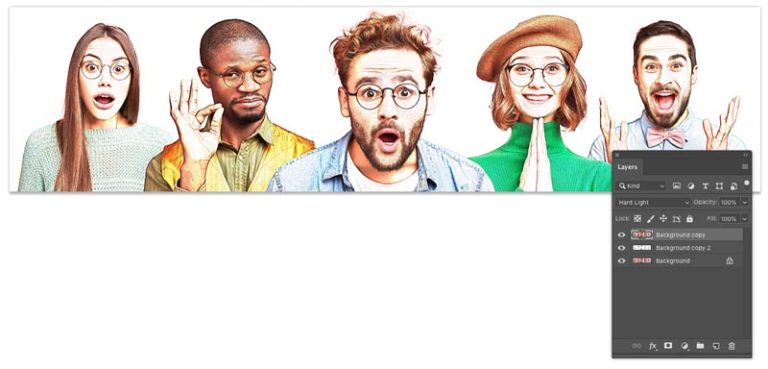 Turn photo into Comic Book Effect in Photoshop Tutorial Cartoon in ...