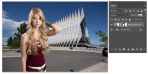 How to Change the background in Photoshop, quick, easy tutorial ...