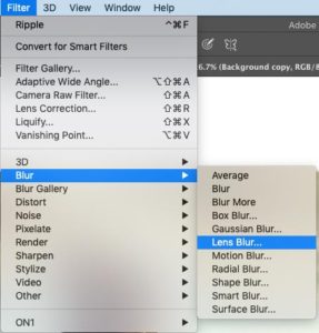 How to blur a photo background in Photoshop using blur masks and Depth ...
