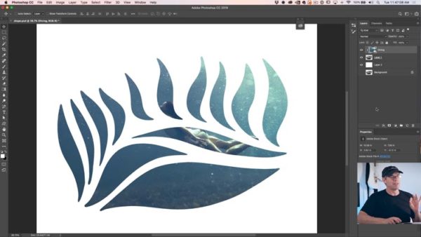 How to Fill a shape with a photo in Photoshop, 3 ways. - PhotoshopCAFE