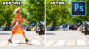 How to remove a person from a photo in Photoshop without ai (Complex ...