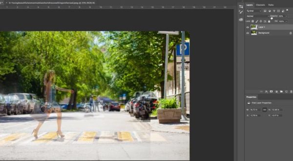 How to remove a person from a photo in Photoshop without ai (Complex ...