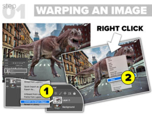 Warp an image in Photoshop with advanced warping - PhotoshopCAFE
