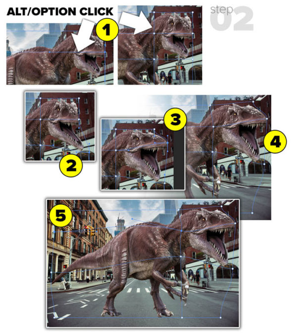 Warp an image in Photoshop with advanced warping - PhotoshopCAFE