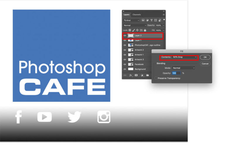 How to Emboss a logo or icon in Photoshop - PhotoshopCAFE