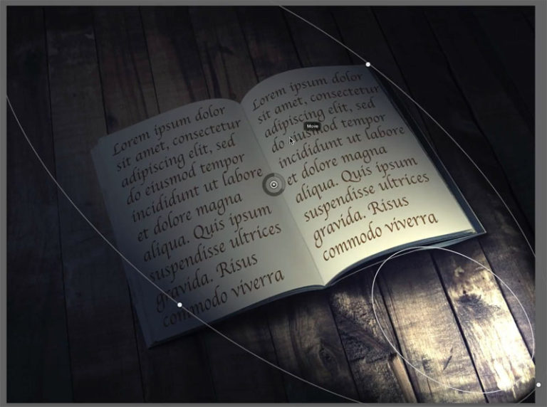 How to make good night shadows in Photoshop. Light a product in ...