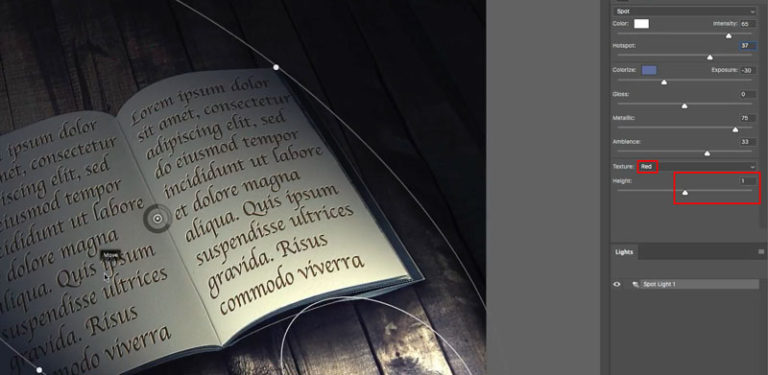 How to make good night shadows in Photoshop. Light a product in ...