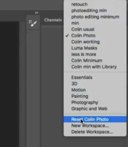 How to Customize Photoshop workspace and tools - PhotoshopCAFE