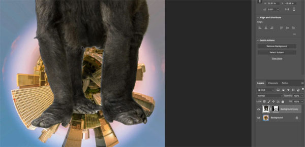 How to make a video game cover in Photoshop: tiny city photoshop ...