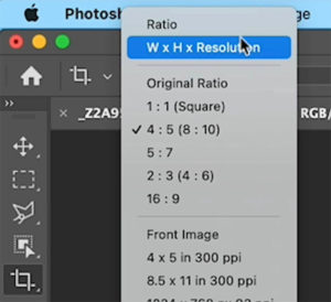 Crop an image to an exact size in Photoshop, easy to follow Photoshop ...