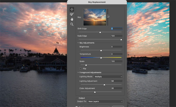 How to use New features of Photoshop Sky Replacement (August 2021) and ...