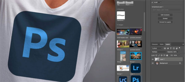 Easily wrap art on clothing, new feature in Photoshop split warp ...