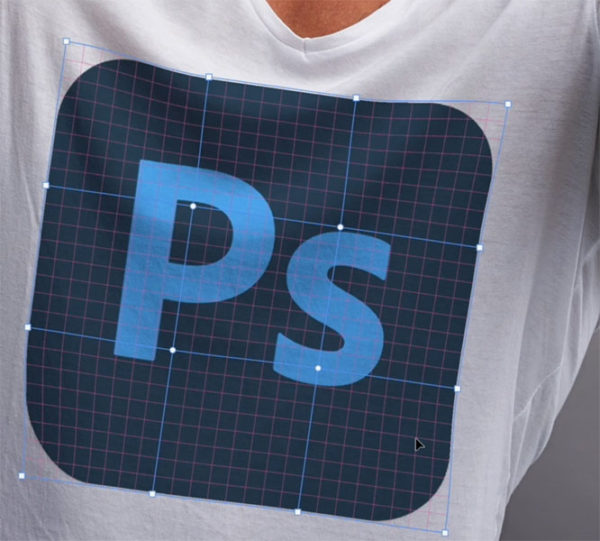 Easily wrap art on clothing, new feature in Photoshop split warp ...