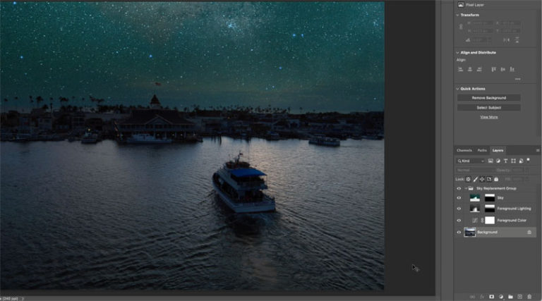 How to use New features of Photoshop Sky Replacement (August 2021) and ...